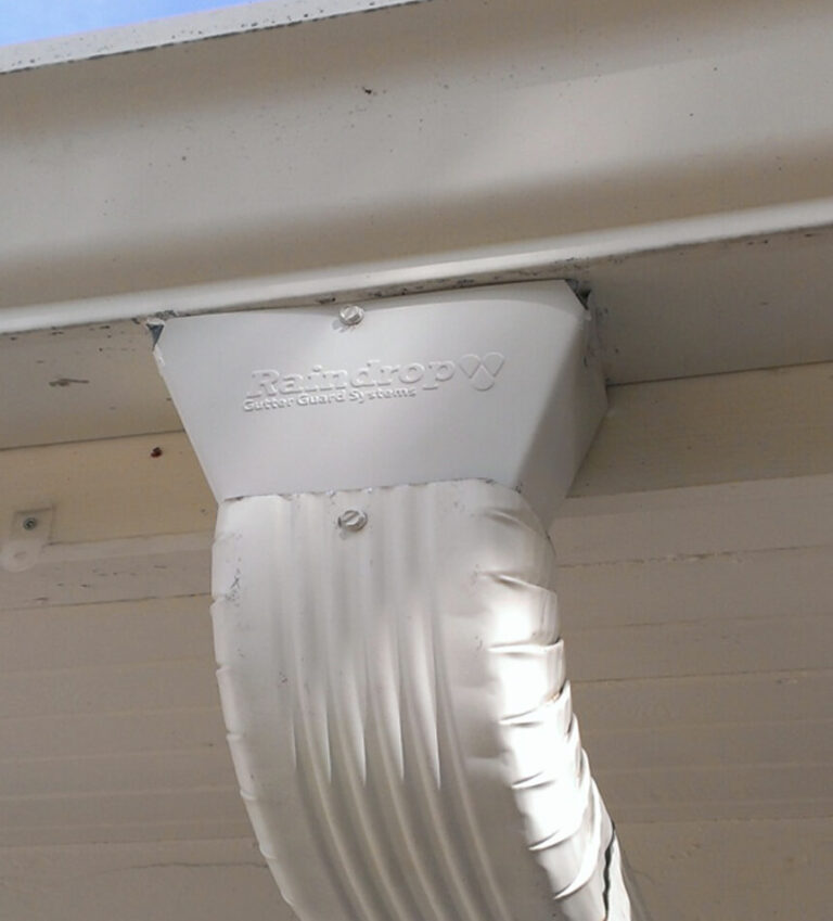 Excel Roofing's Downspout Cleanout System | Excel Roofing